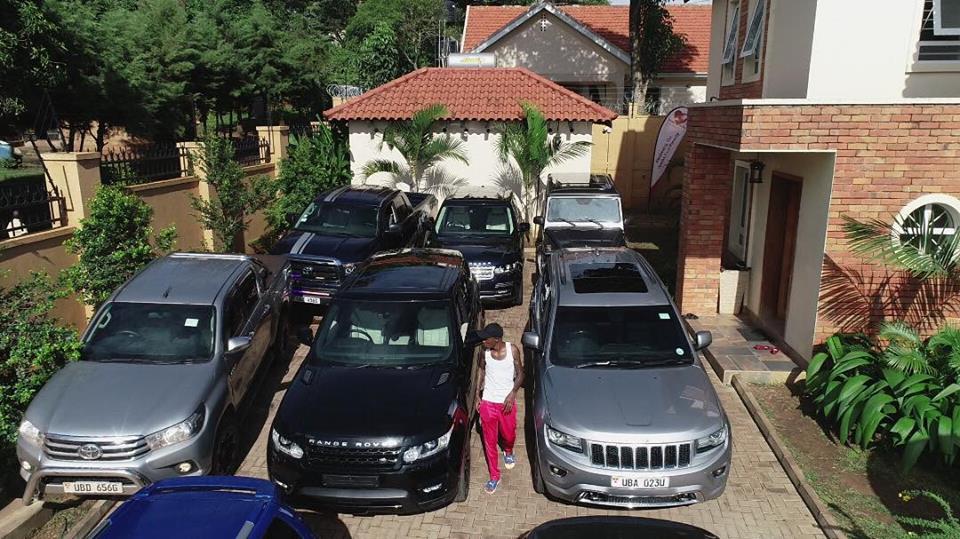Photos: Bryan White unleashes fleet of monster machines | Showbizuganda