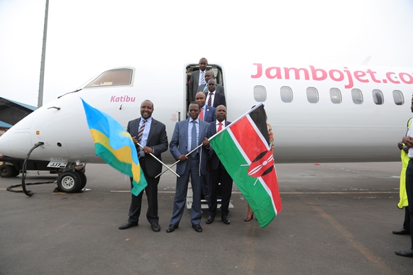 Jambojet takes off to Kigali International Airport | Showbizuganda
