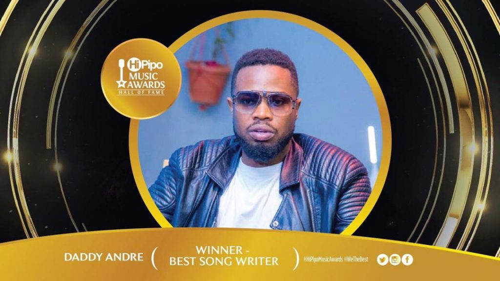 High flying: Daddy Andre scoops HiPipo award | Showbizuganda