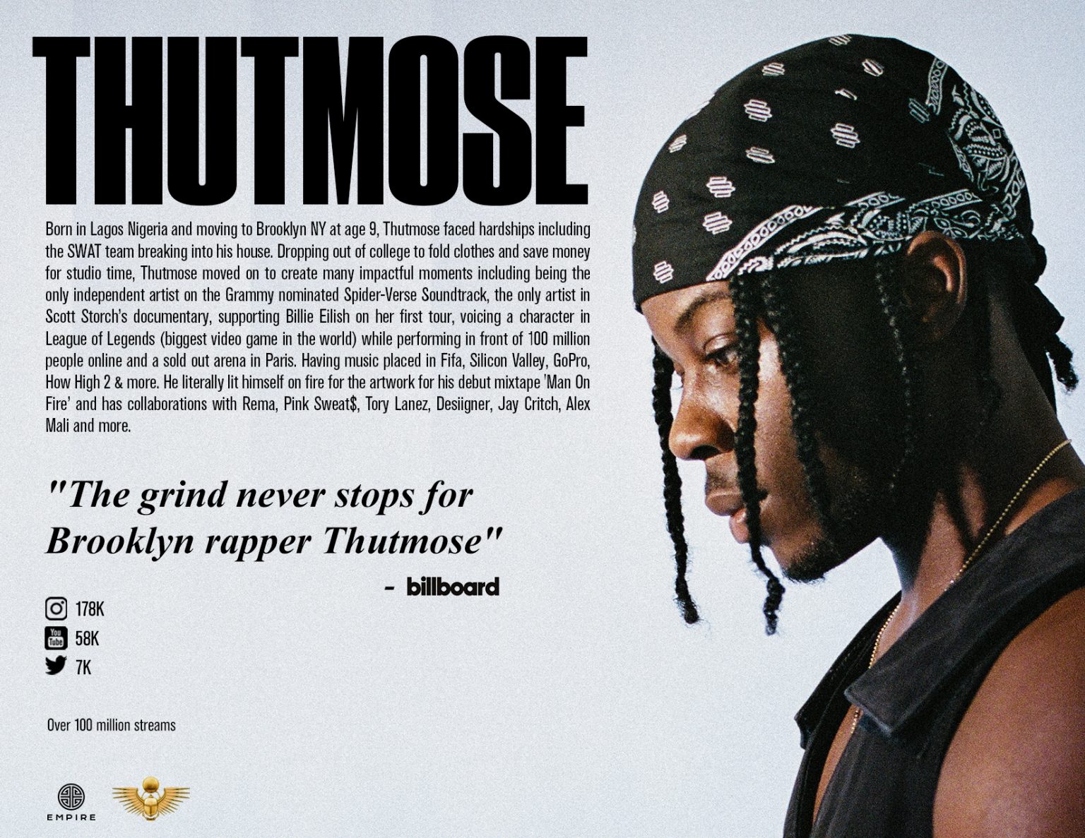 Nigerian - American rapper Thutmose Unveils Best Of Both Worlds EP ...