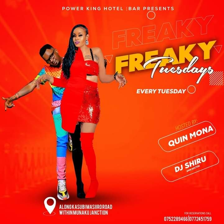 Freaky Tuesday set to fire up Power King Hotel Kasubi | Showbizuganda