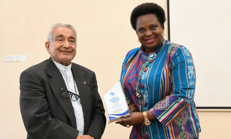 Minister Amongi accorded Peace Award | Showbizuganda