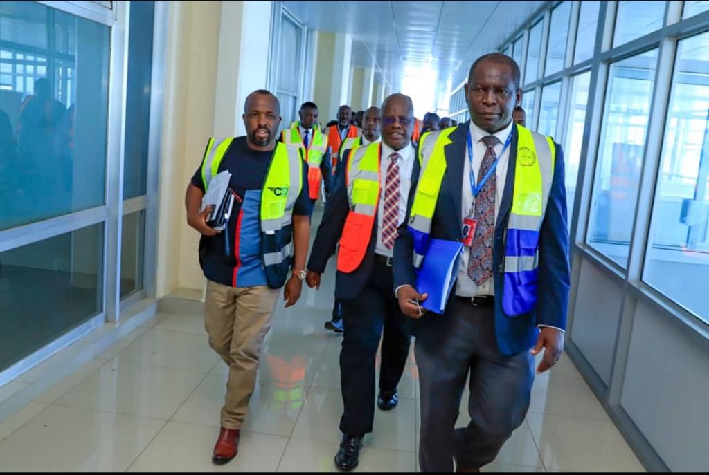 MPs check on Entebbe International Airport work progress | Showbizuganda