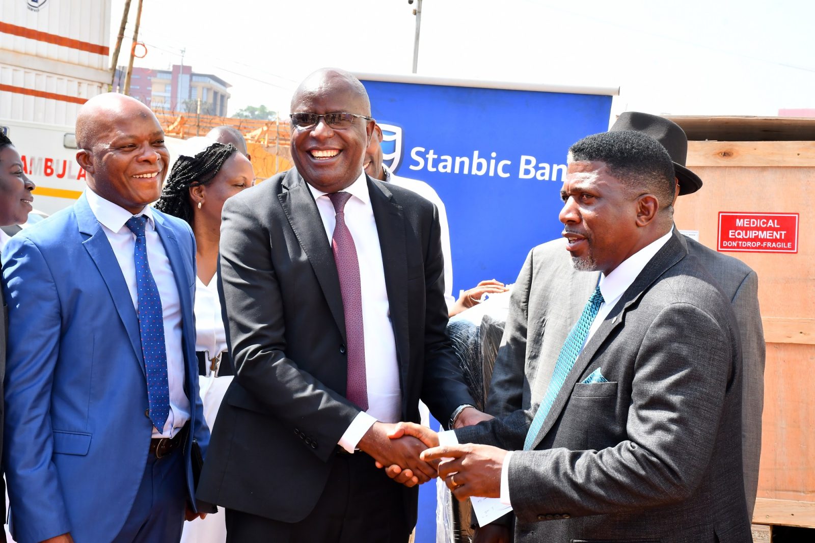 Stanbic Bank donates maternal healthcare equipment to Naguru Hospital ...