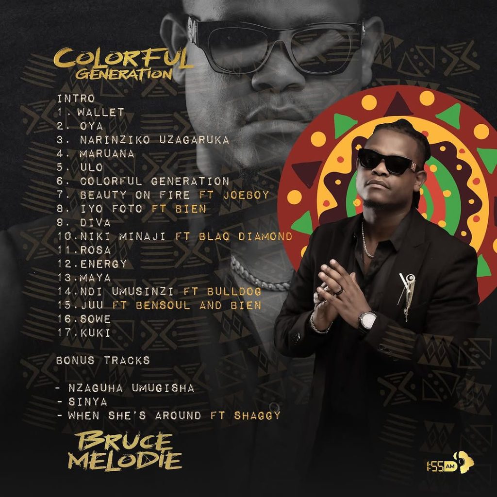 Rwandan Afropop star Bruce Melodie releases debut album 'Colorful ...