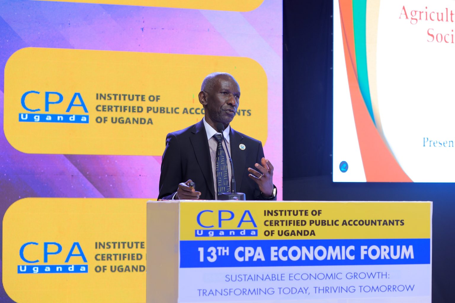 NARO Director General, Dr. Yona Baguma, Animates CPA Forum with ...