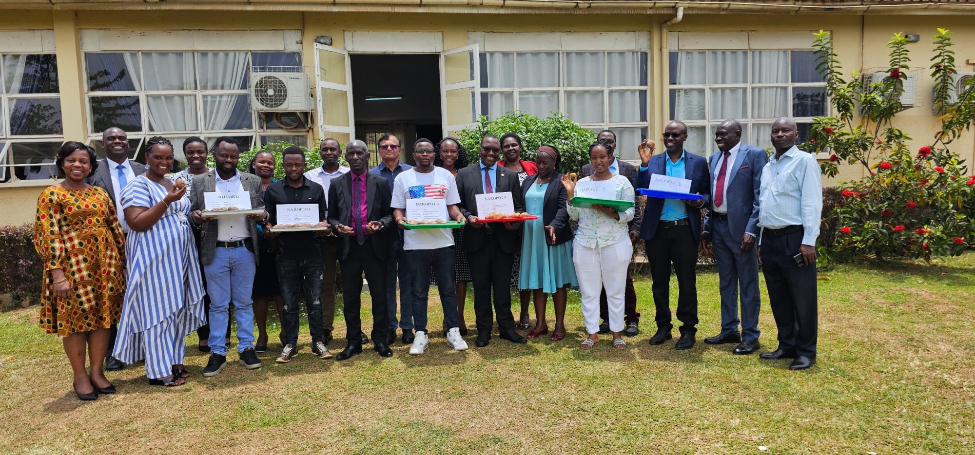 NARO hands over Potato Varieties to boost Local Production | Showbizuganda